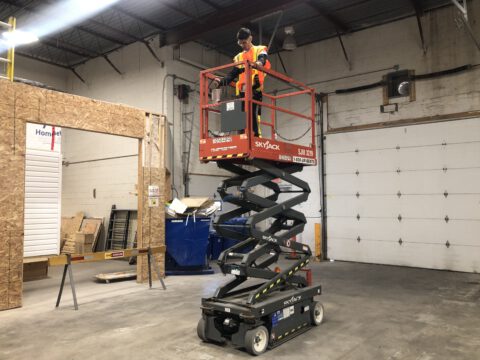 Mobile Elevated Work Platform - Pathways Career College
